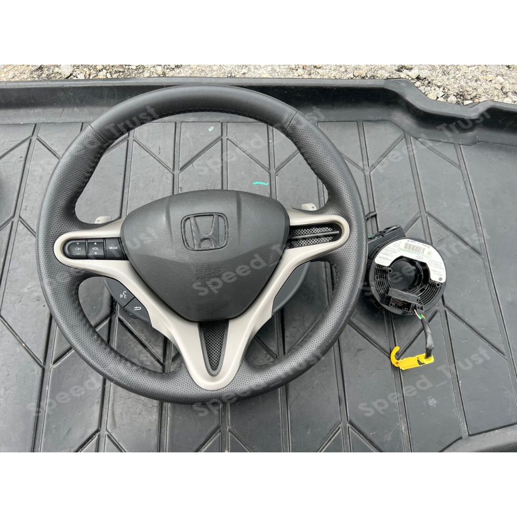 JDM Used Steering Multifunction Paddle Shift Clock Spring Audio Button ...