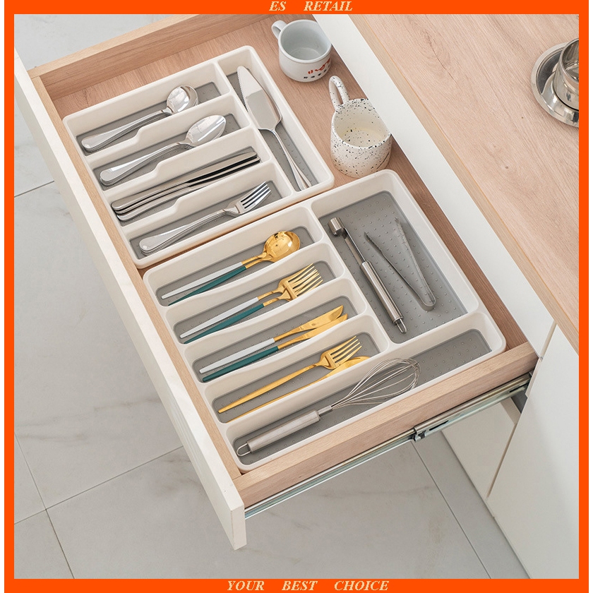 Kitchen utensil tray Cutlery tray Drawer tray Kitchen organiser Dulang ...