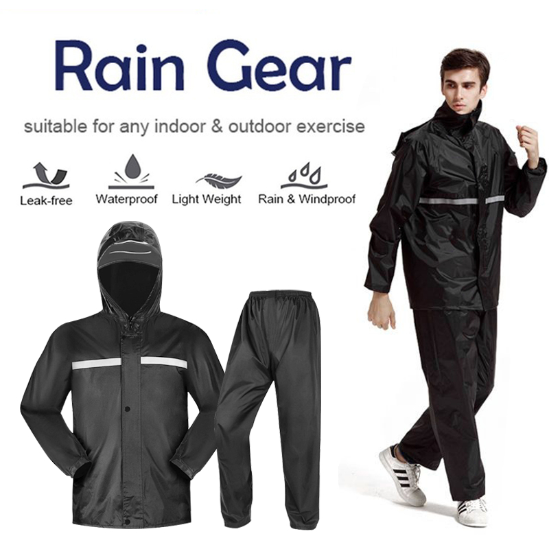 Motorcycle Rain Coat Waterproof Baju Hujan Motor Bicycle Outdoor ...