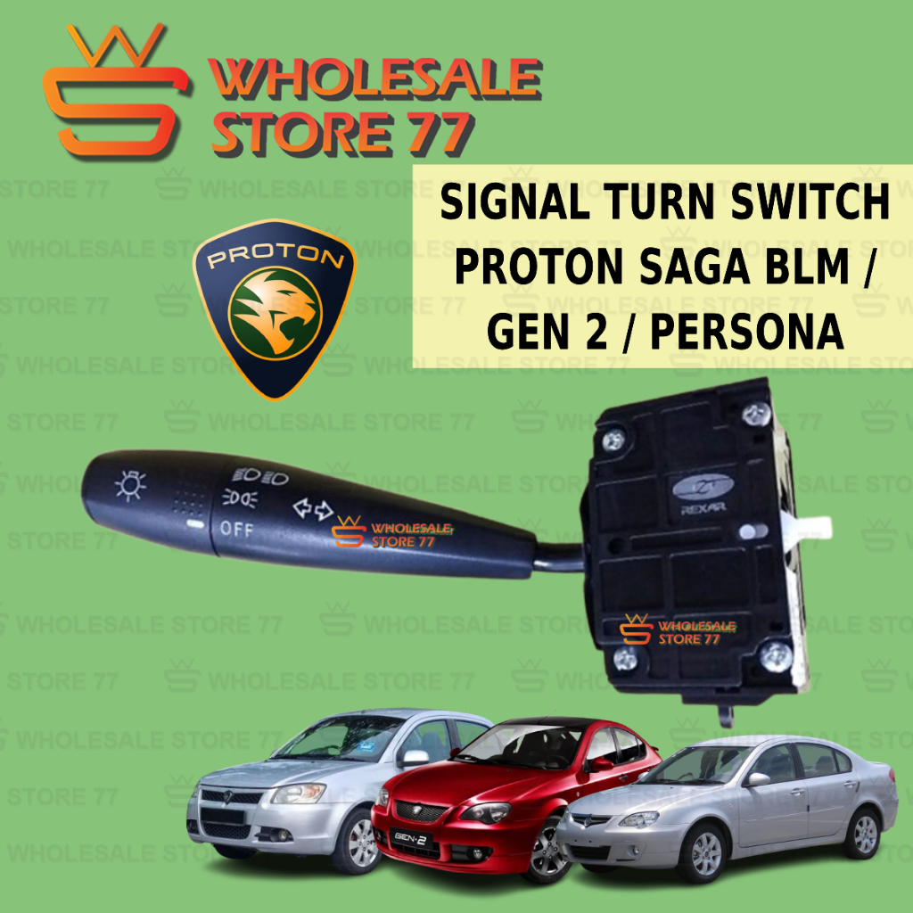PROTON SAGA BLM/GEN 2/PERSONA SWITCH HEAD LAMP SIGNAL TURN SIGNAL LAMPU ...