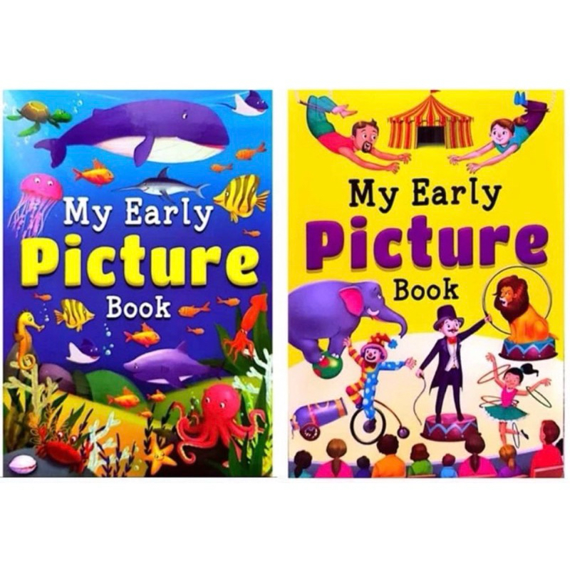 COMBO My Early Picture Book for Kids (combo 2) Kamus Bergambar | Shopee ...