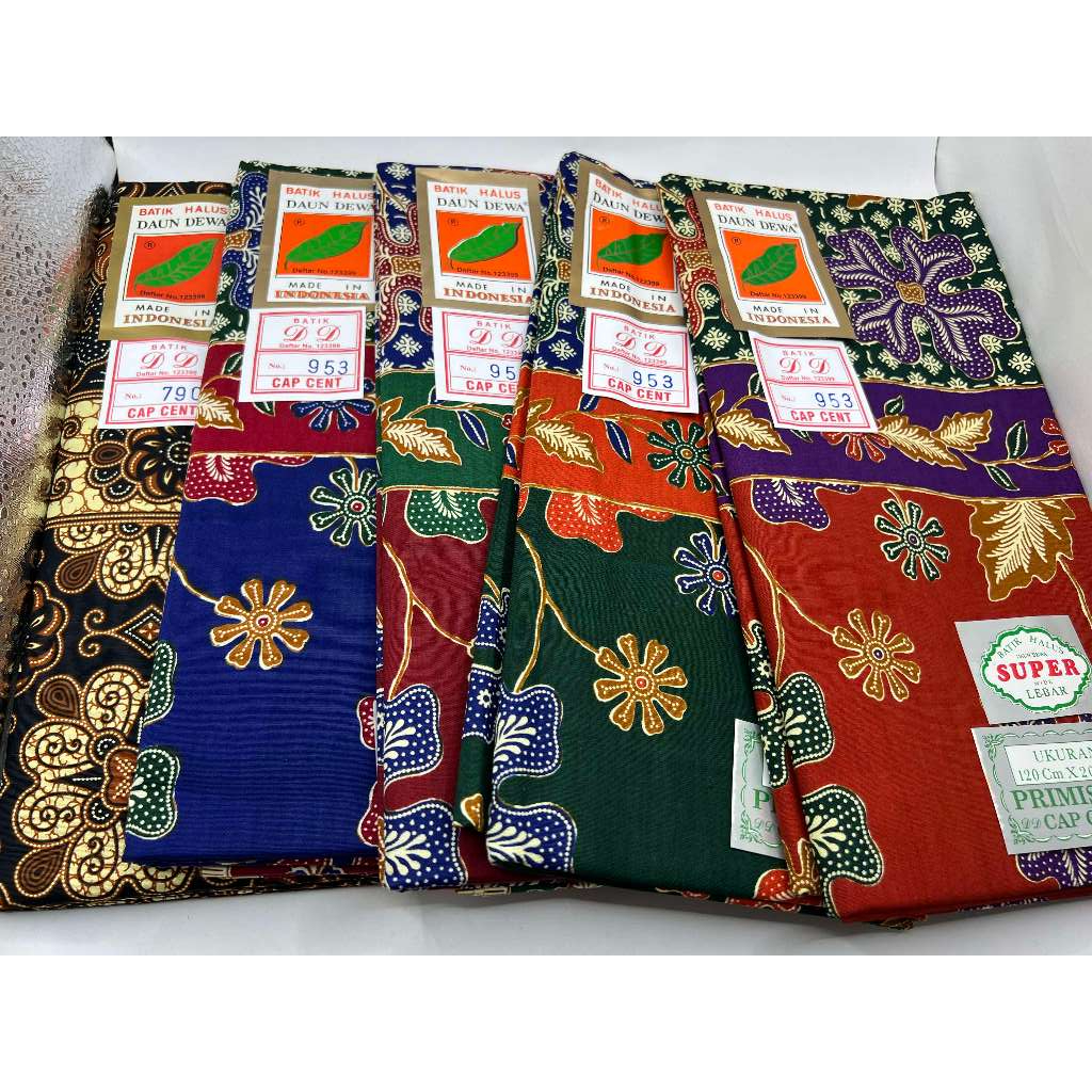 Fine Batik Daun Dewa Cotton Super Wide Large Size 120cm x203cm High ...