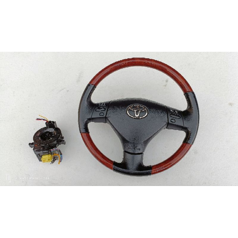 JDM Toyota Harrier MCU30 ACU30 Steering Wheel Clock Spring With Button ...