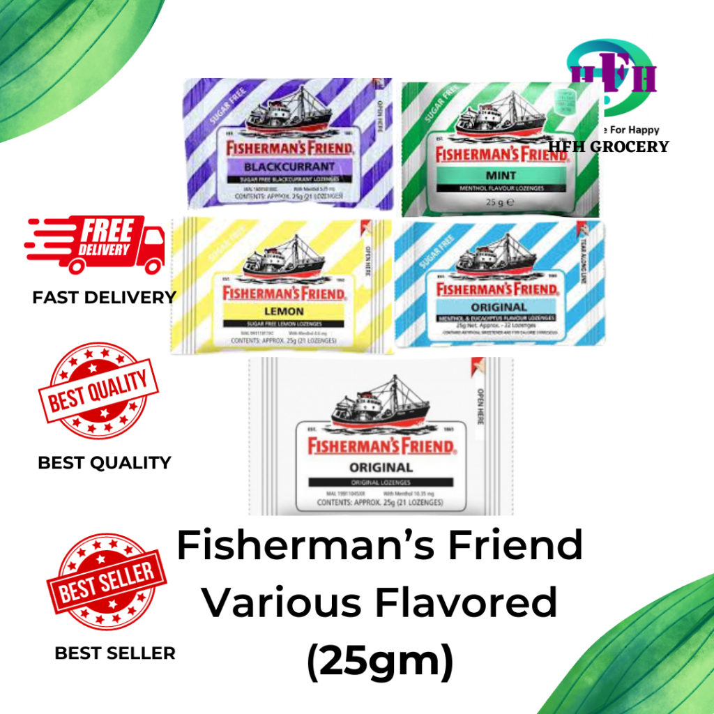 Fisherman's Friend Various Flavored (25g) | Shopee Singapore