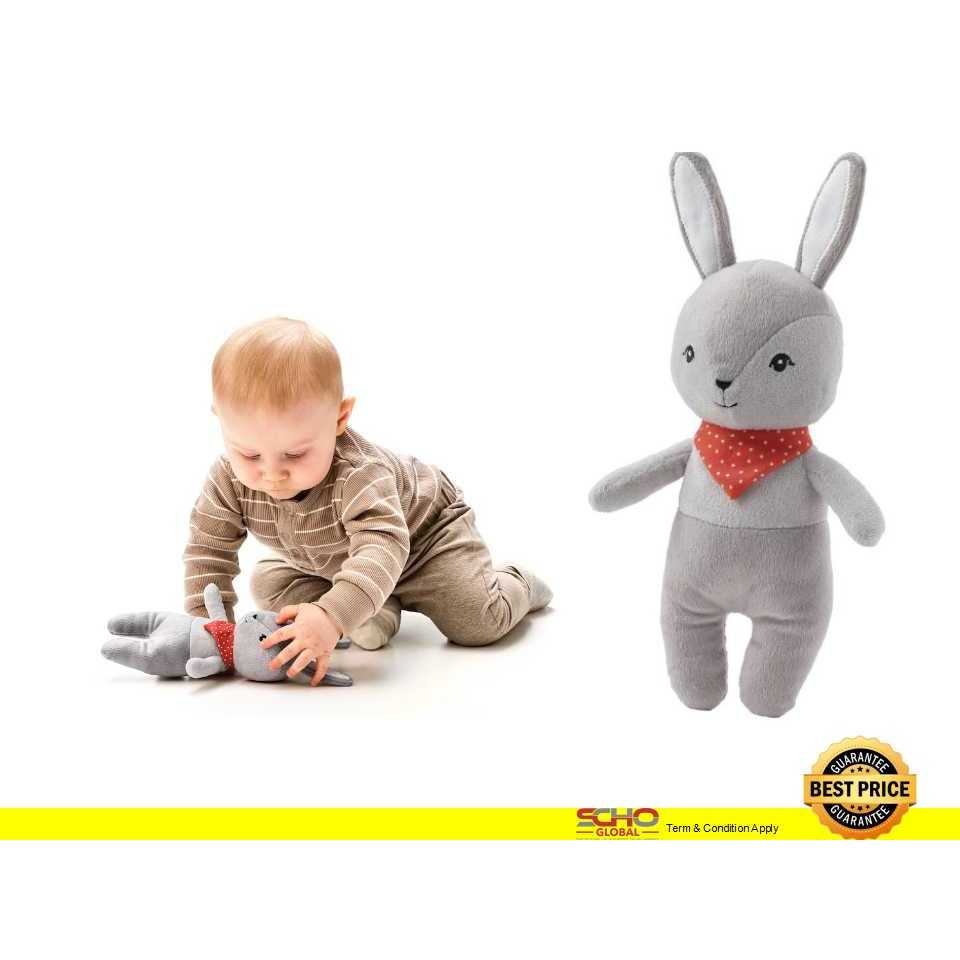 IKEA GULLIGAST Squeaky soft toy bunny (18cm) | Shopee Singapore