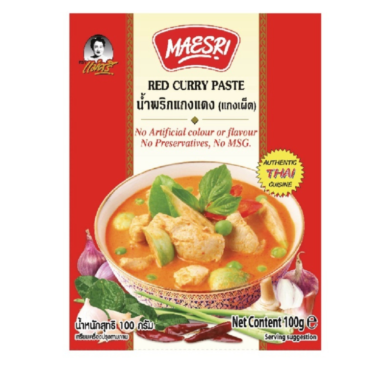 Maesri Thai Red Curry Paste (100g) | Shopee Singapore