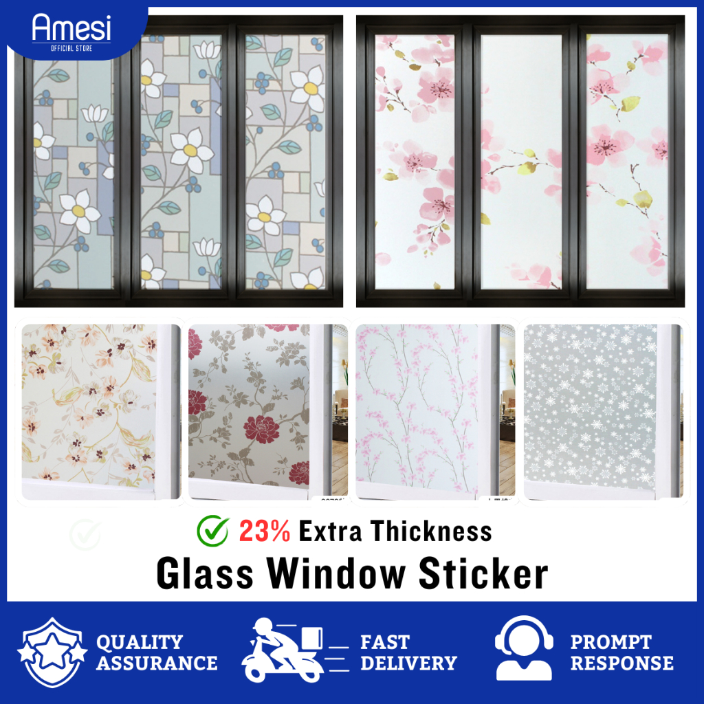 90cm Frosted Glass Window Sliding Door Tingkap Nako Kaca Dapur Cermin ...