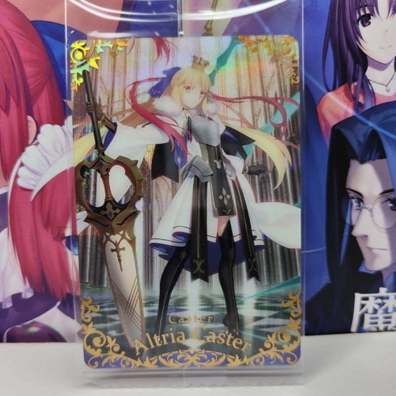 Fgo Artoria Caster / Castoria twin wafer special version Bandai (Fate ...