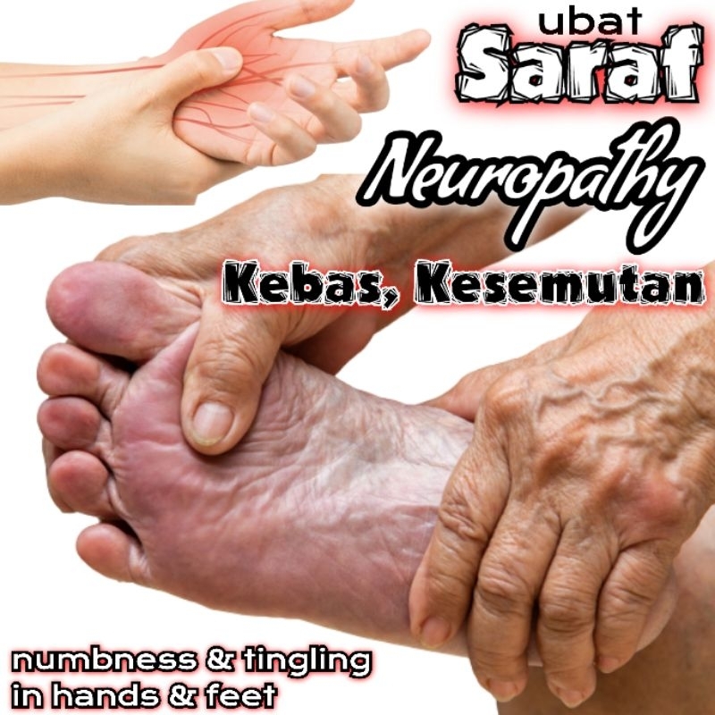 Ubat Sakit Urat Kebas Kesemutan Tumit Kaki Lenguh2 Urat Saraf ...
