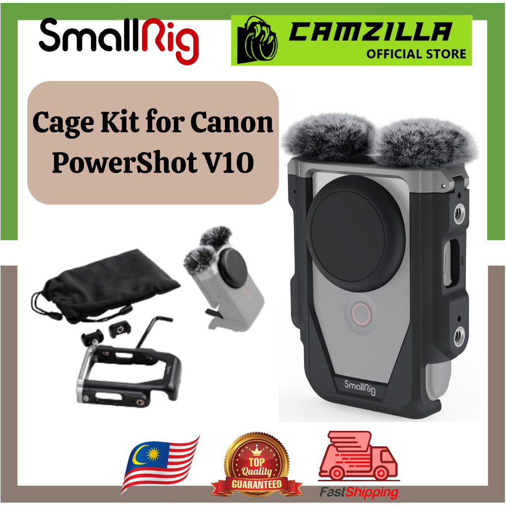 SmallRig Cage Kit for Canon PowerShot V10 ( 4235 ) | Shopee Singapore
