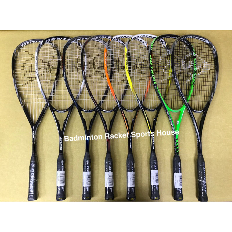 DUNLOP Squash Racket BLACKSTORM & FUSION (New) | Shopee Singapore