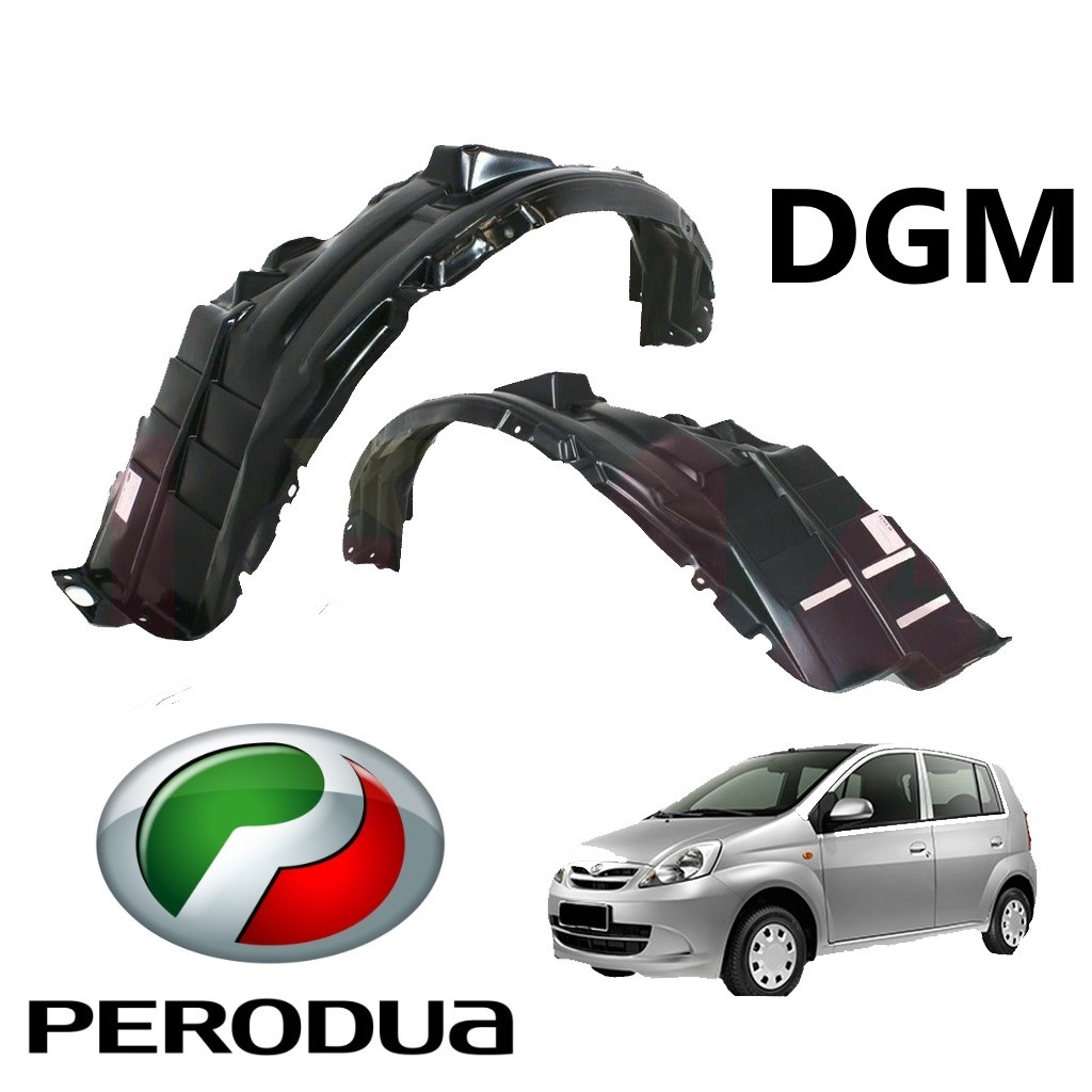 PERODUA VIVA / VIVA ELITE FRONT FENDER INNER COVER / DAUN PISANG ...