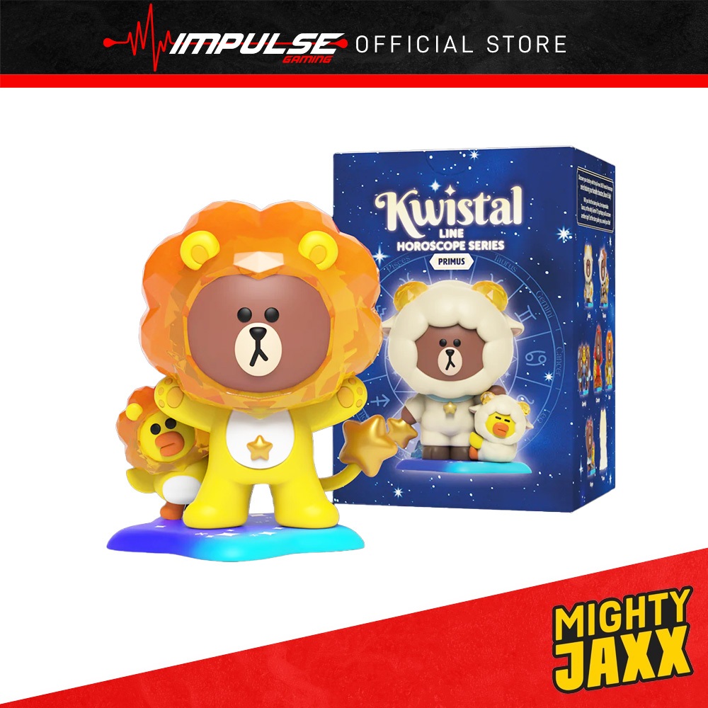 Kristal Line Horoscope Series [Blind Box / Full Case] 布朗熊 星座系列1 [盲盒 ...