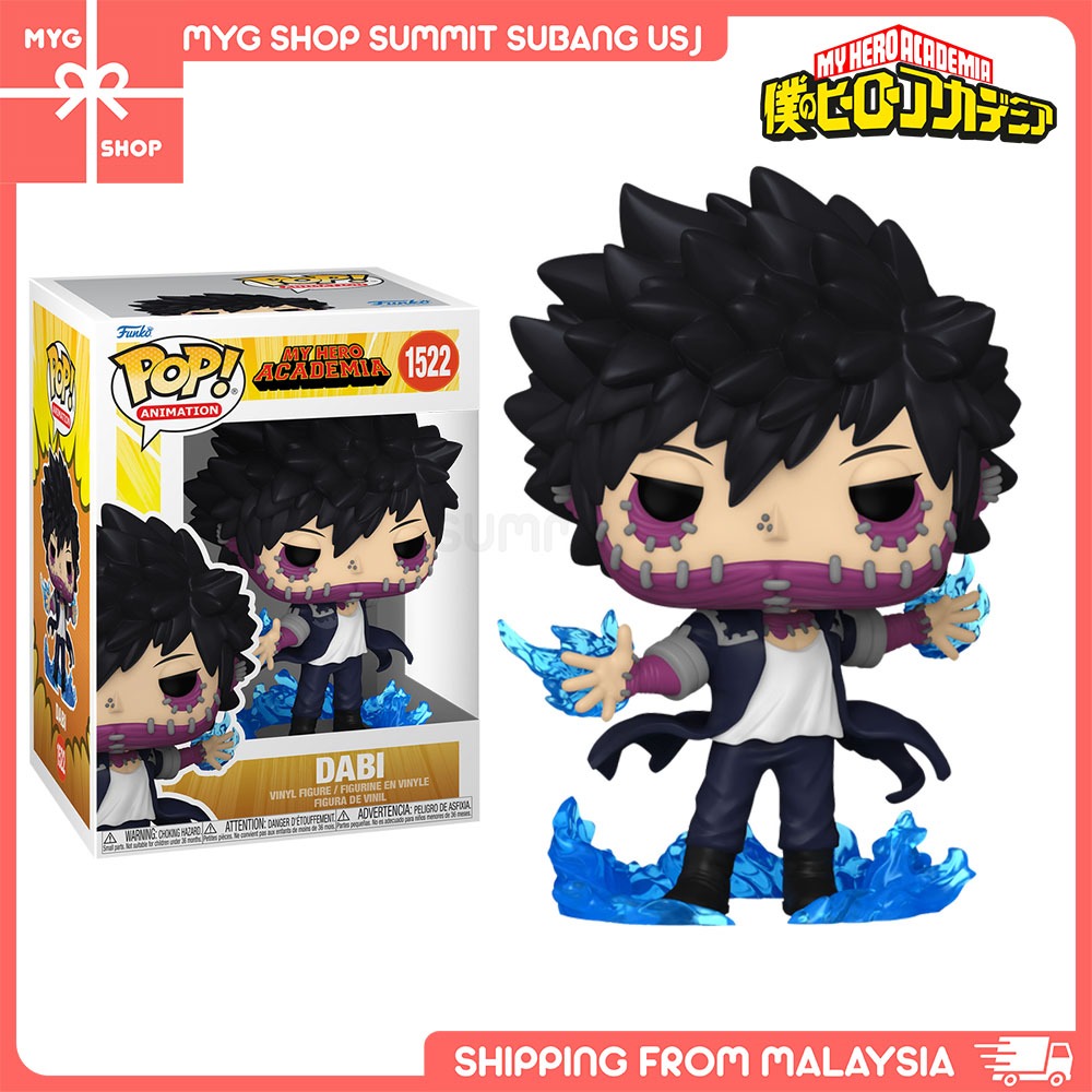 Funko Pop Dabi with Flame 1522 Animation Manga My Hero Academia ...