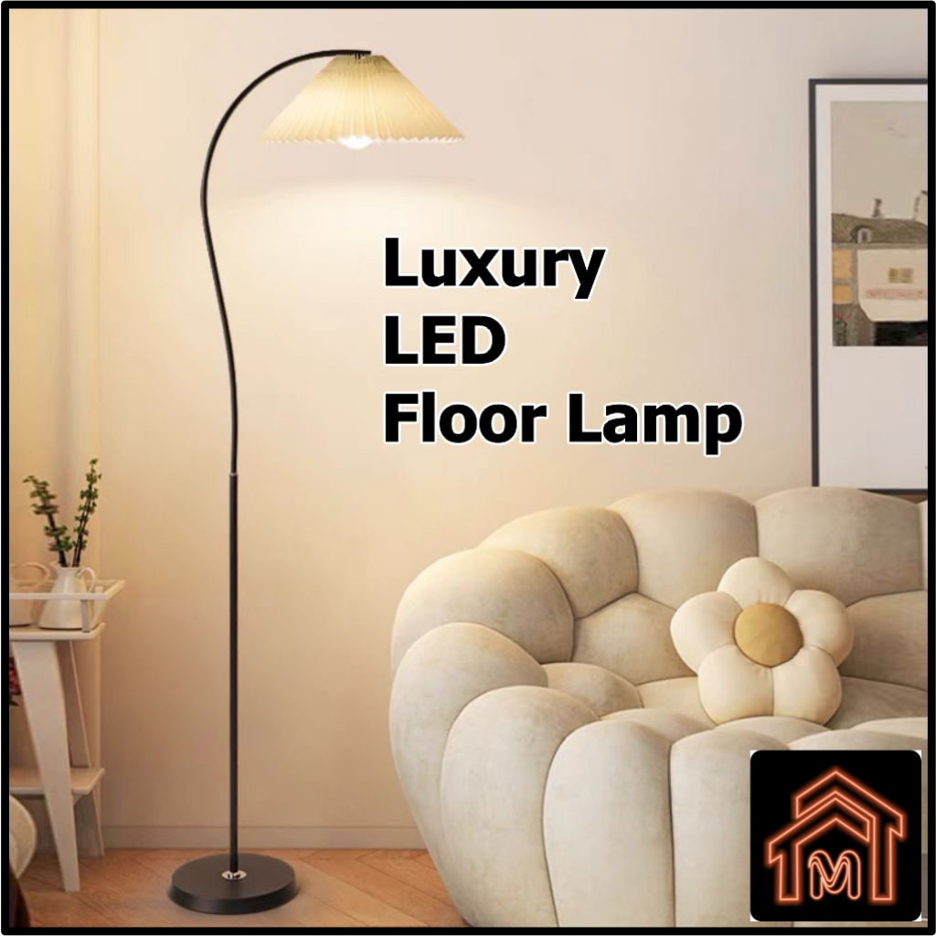 ~ Luxury LED Floor Lamp Stand Lamp Standing Lamp Reading Lamp Bedside ...