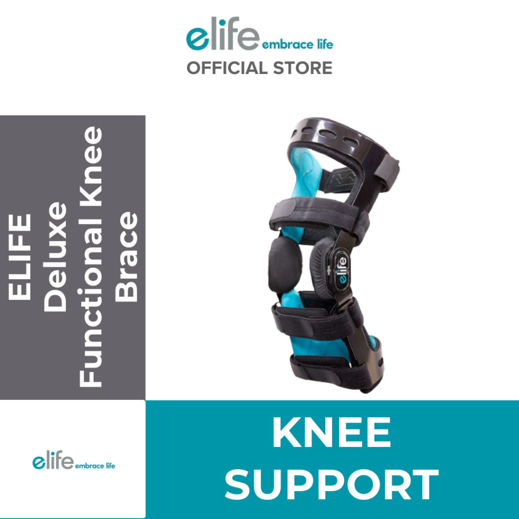 elife Functional Knee Brace (Knee Support) [E-KN034 /MKNFN01] (1 Pcs ...