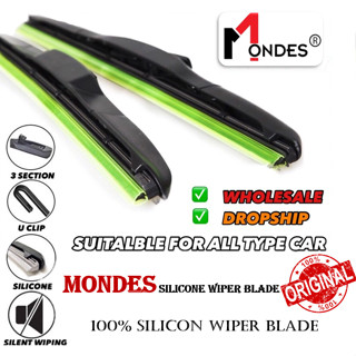 Korea Silicone Car Wiper Windshied For Proton Perodua Honda Toyota Nissan Hyundai Myvi Axia ...