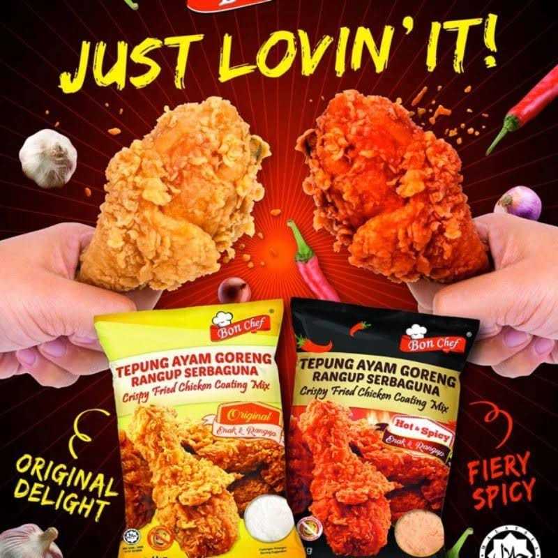Bon CHEF FRIED CHICKEN FLOUR (1KG) | Shopee Singapore
