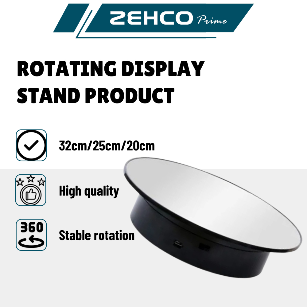 32cm/25cm/20cm Rotating Display Stand Product Rotation Display 360 ...