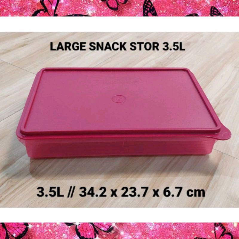 Tupperware large snack stor 3.5L | Shopee Singapore