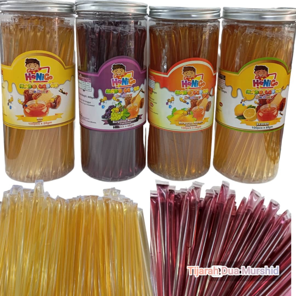 Hanigo Madu Lebah (Honey Stick) 100 pcs | Shopee Singapore