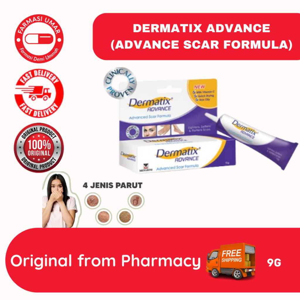 DERMATIX ADVANCE SCAR FORMULA (CREAM PARUT) | Shopee Singapore