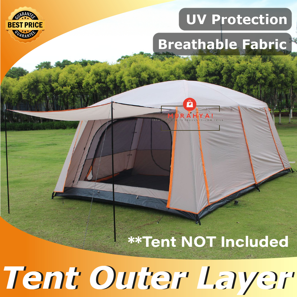 Outer Layer Only Waterproof Outdoor Camping Tent family Tent large ...