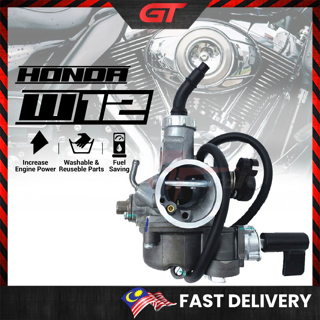 GTmotor HONDA WAVE 125 SLIDE BESAR RACING CARBURETOR CARB KARBURETOR ...