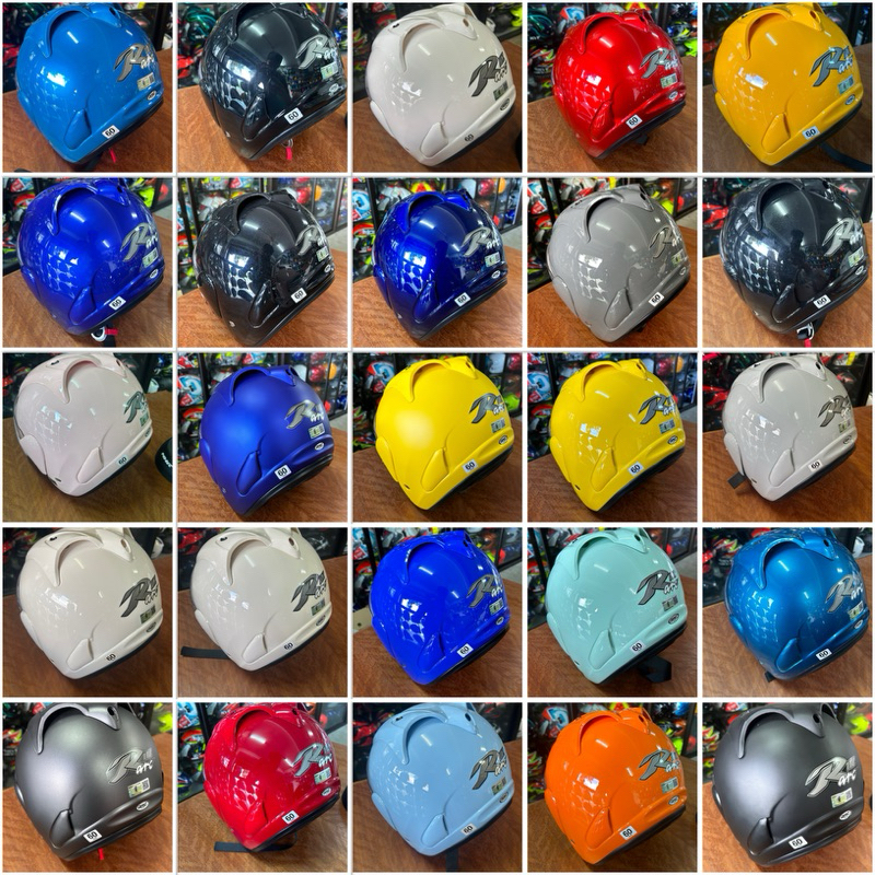 harga paling rendah HELMET ARC RITZ MODERN PASTEL MALIBU PEARL GREY RAM ...