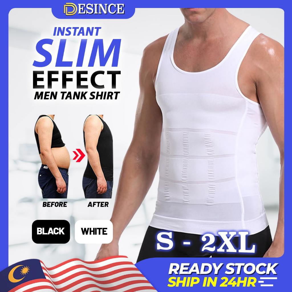 DESINCE Men Slimming Singlet Man Singlet Body Shaper Slim Shapewear ...
