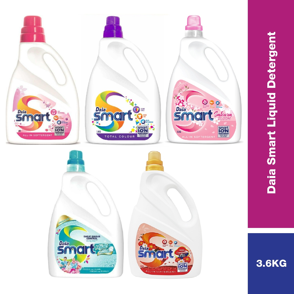 Daia Smart Liquid Detergent 3.6kg - 3.8kg | Shopee Singapore