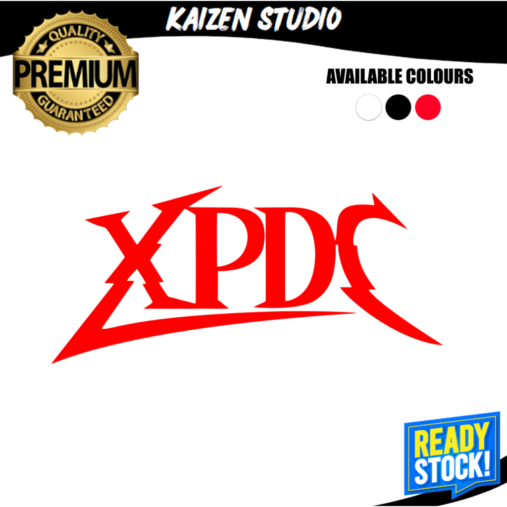 KAIZEN STUDIO XPDC Sticker Vinyl Cutting Sticker - Kita Peng Yu ...