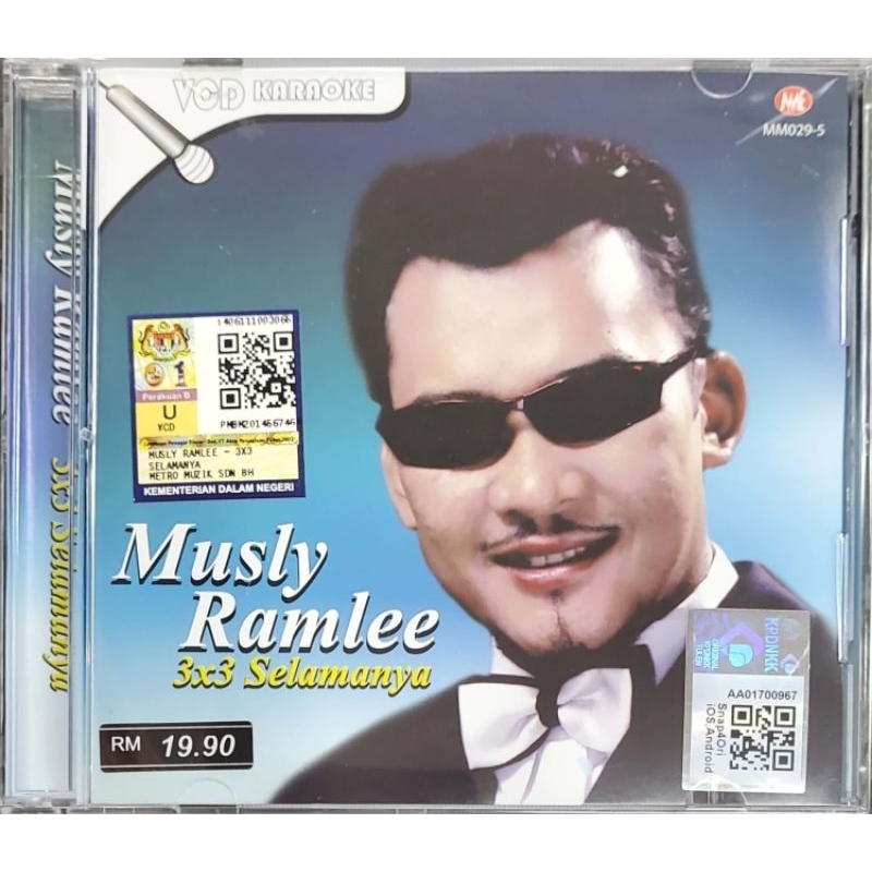 Musly Ramlee - 3x3 Forever (VCD) | Shopee Singapore