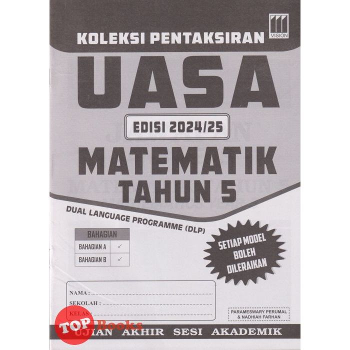 [TOPBOOKS Vision] UASA Mathematics Assessment Collection Year 5 ...