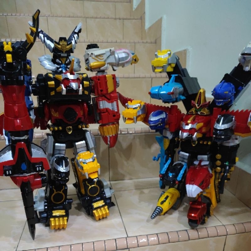 Bandai DX Sentai Goseiger Power Ranger Megazord robot | Shopee Singapore