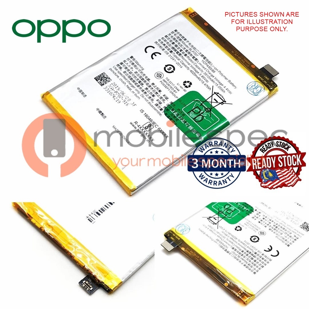 BATERI OPPO A53 A57 A73 A77 2020 A54 A58 A78 A74 A15 A15S A16 A93 A95 ...