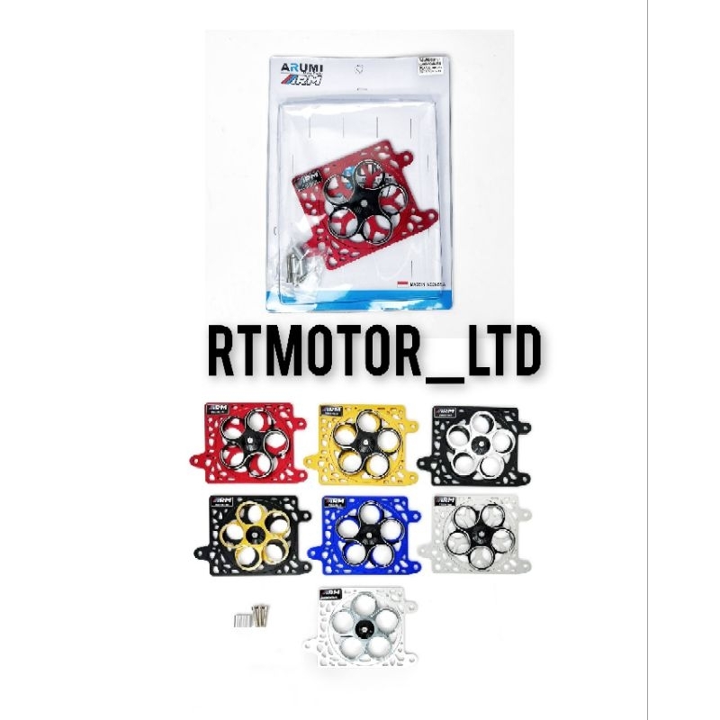 HONDA VARIO150 ADV150 PCX150 ARUMI RADIATOR COVER WITH SPINNER FAN ...