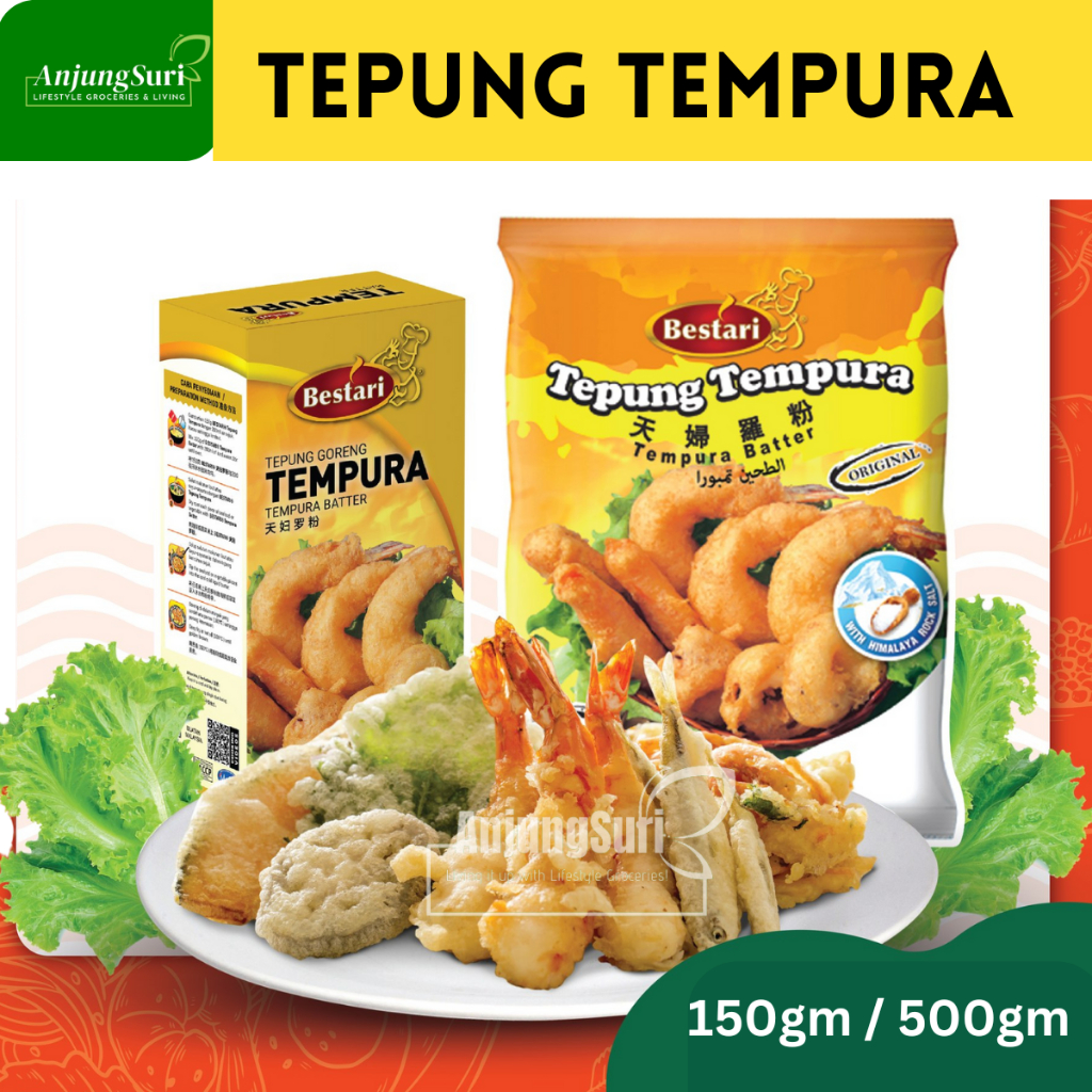 Tepung Tempura Bestari Flour Coating Ala Jepun Japanese Style Batter ...