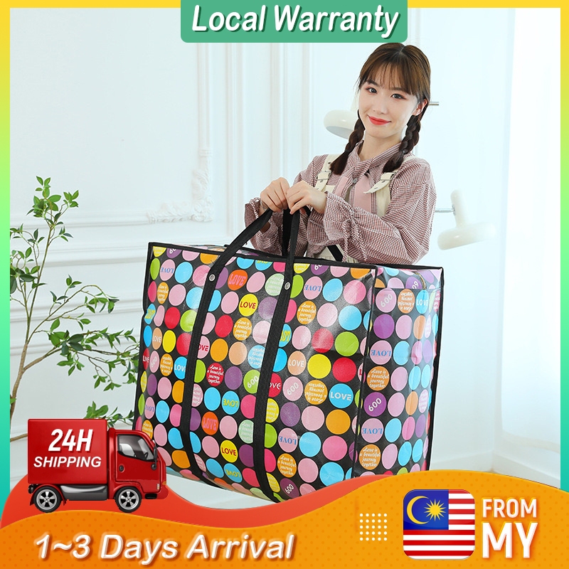 Moving Beg Guni Besar Tebal Beg Waterproof Kampung Beg Laundry Eco Beg ...