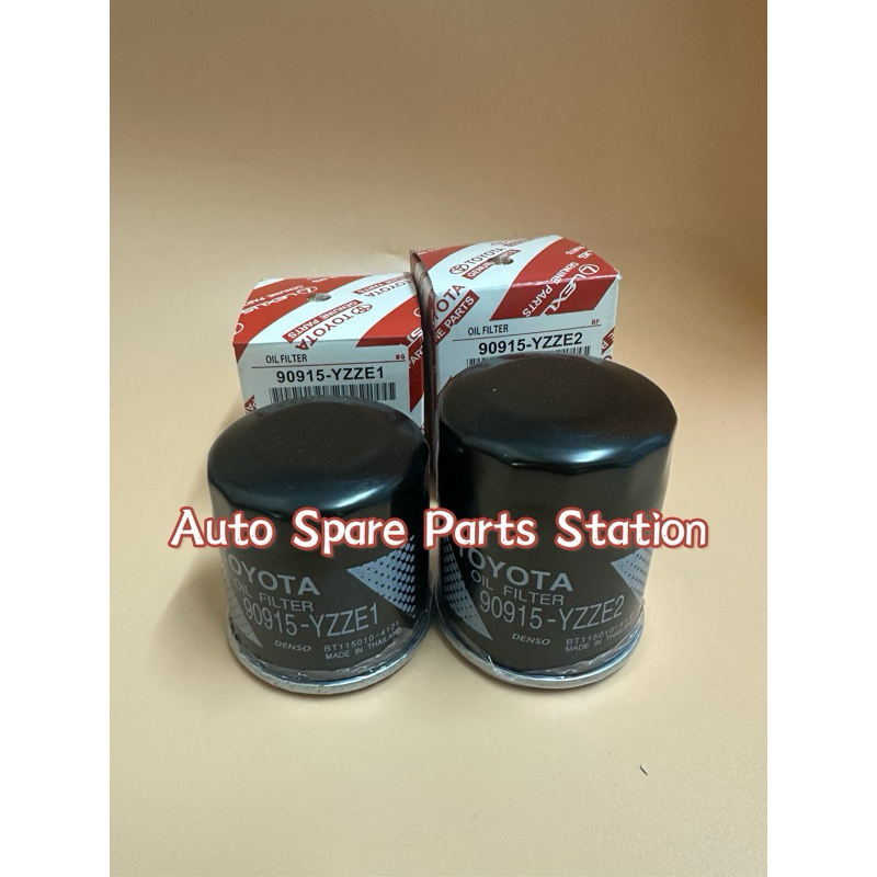 TOYOTA OIL FILTER 90915-YZZE1/90915-YZZE2 ALTIS,WISH,AVANZA,YARIS,VIOS ...