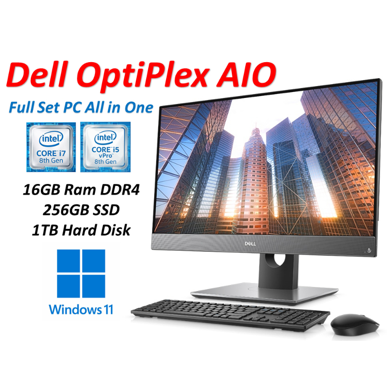 Refurbish Computer All in One PC Dell OptiPlex 5260 AIO, Dell OptiPlex 7450 AIO Best for ...