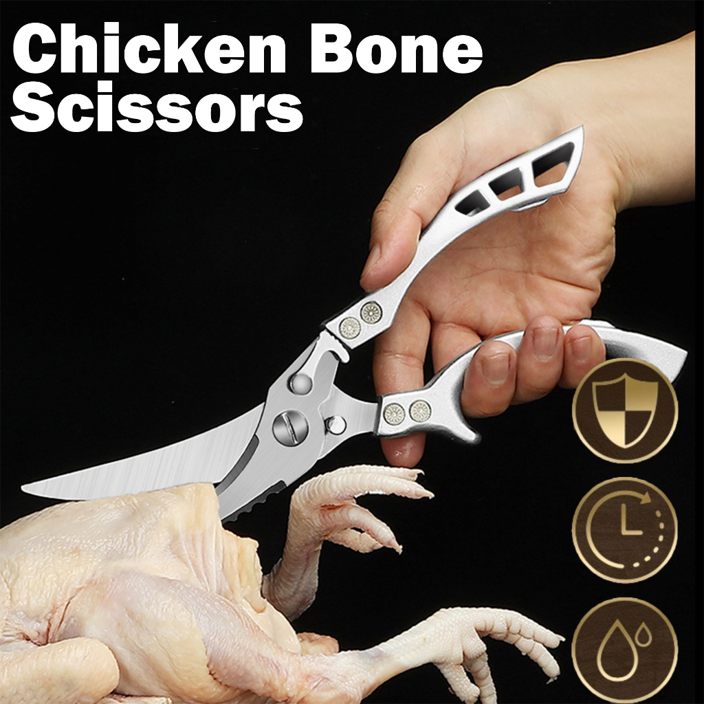 Multifunction Chicken Bone Scissors Kitchen Stainless Steel Shears ...