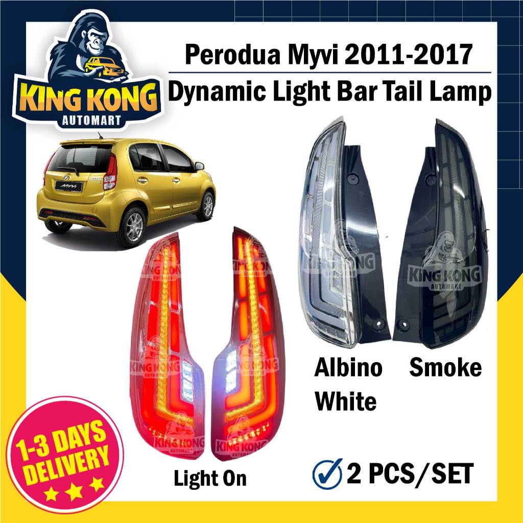 Perodua Myvi 2011 - 2017 ( Lagi Best Icon ) Light Bar Tail Lamp Lampu ...