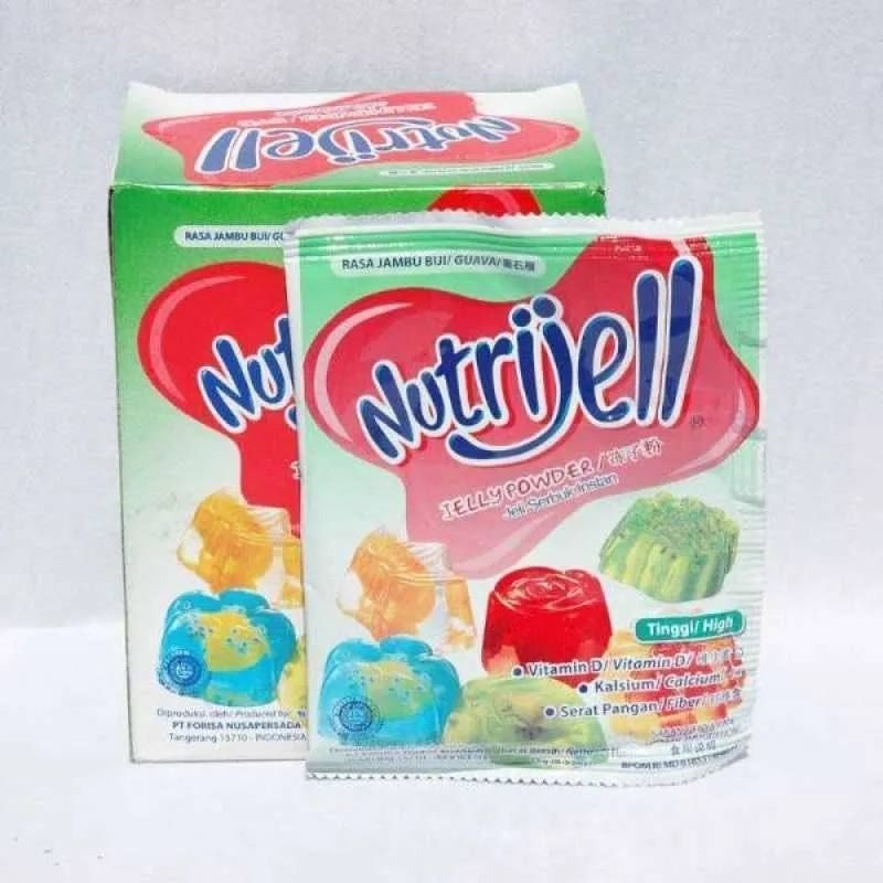 Nutrijel Guava Flavor / Guava Multipack Jelly Pudding 1 Box 12 Sachets ...