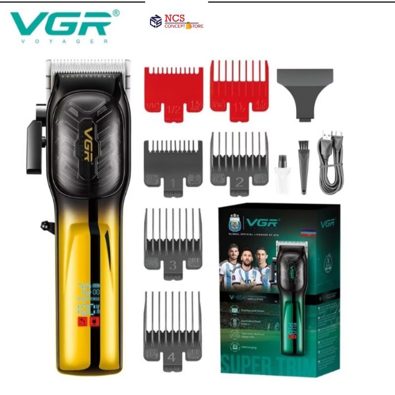 [NEW MODEL]VGR V-654 Professional Hair Clipper with 200-Minute Runtime ...