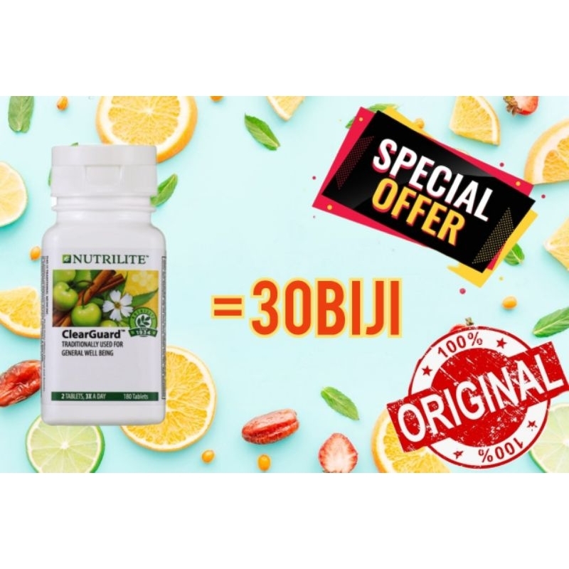 NUTRILITE CLEAR GUARD (TRIAL PACK) (30BIJI) | Shopee Singapore