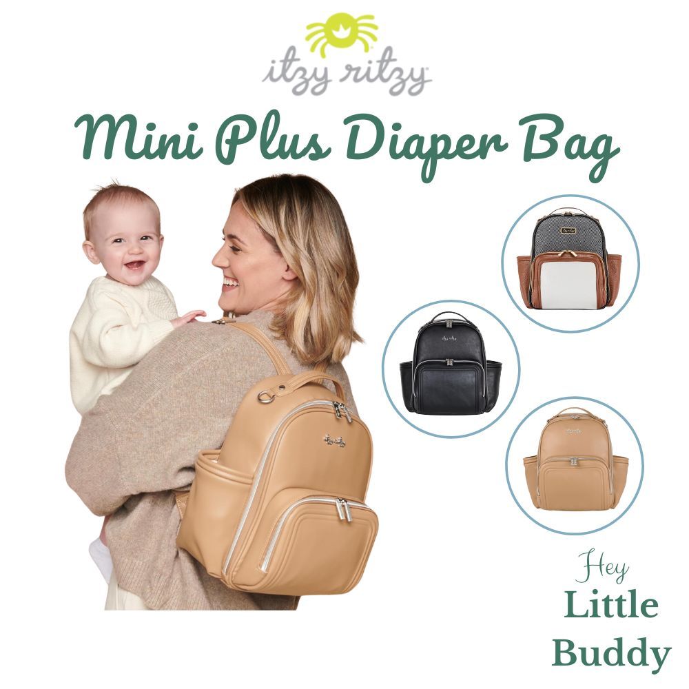 Itzy Ritzy Mini Plus Diaper Bag Diapers Backpack Series Babycare Mommy ...