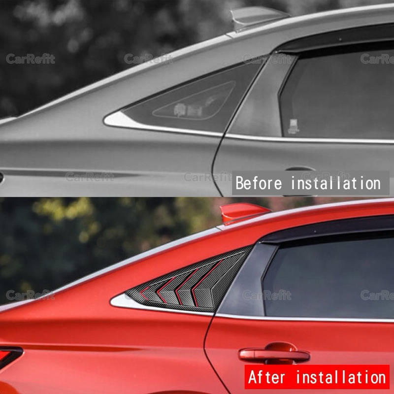 CarRefit Toyota Vios New 2023-2024 Car Window triangle louver Cover V2 ...