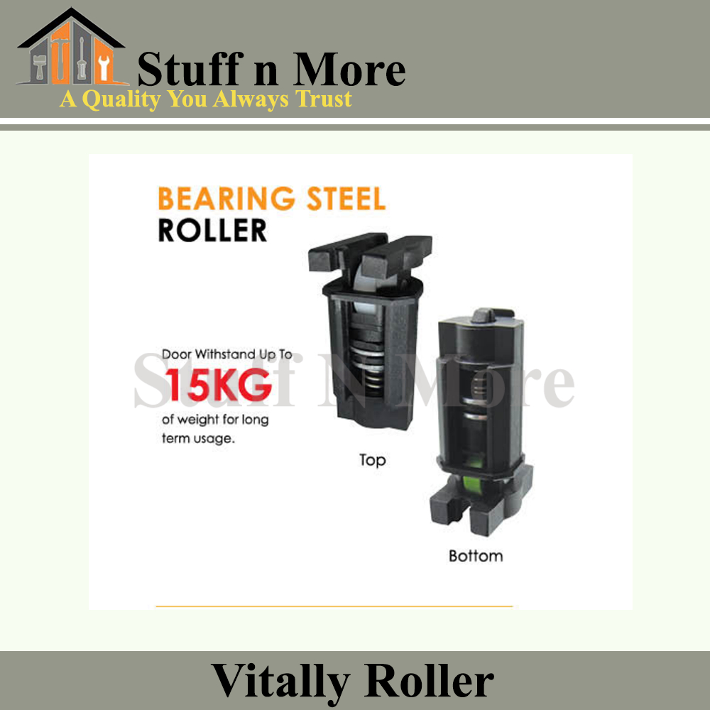 Vitally Bi Folding Door Roller BiFold Pintu Lipat tandas aksesori Flip ...