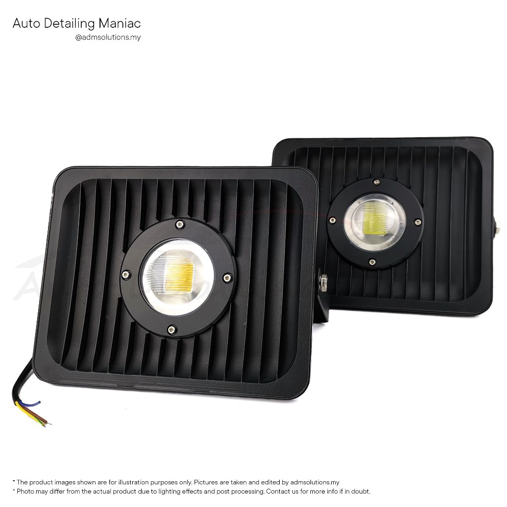 Paint Inspection Lamp Detailing Spot Light (50W LED, Warm/ Cool Colour ...